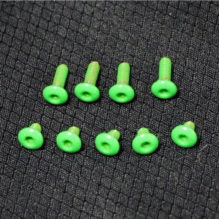 SXK Billet Box V4 Screw Set - Green